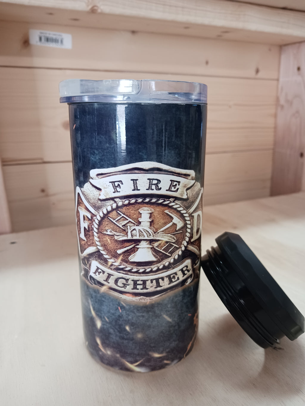 Fire Fighter 4 in 1 Can Cooler/Tumbler – Stay Sassy Designs