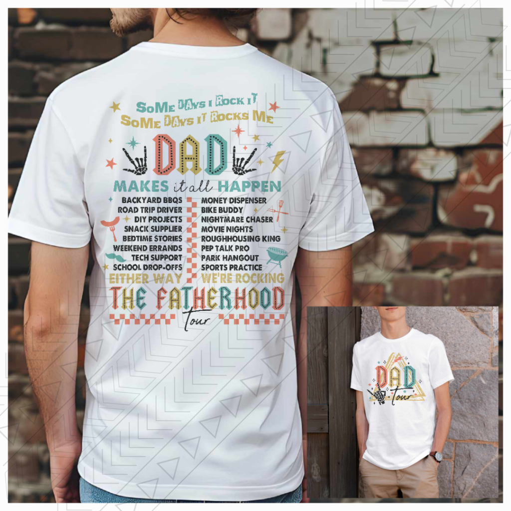 Fatherhood Tour Tee – Stay Sassy Designs