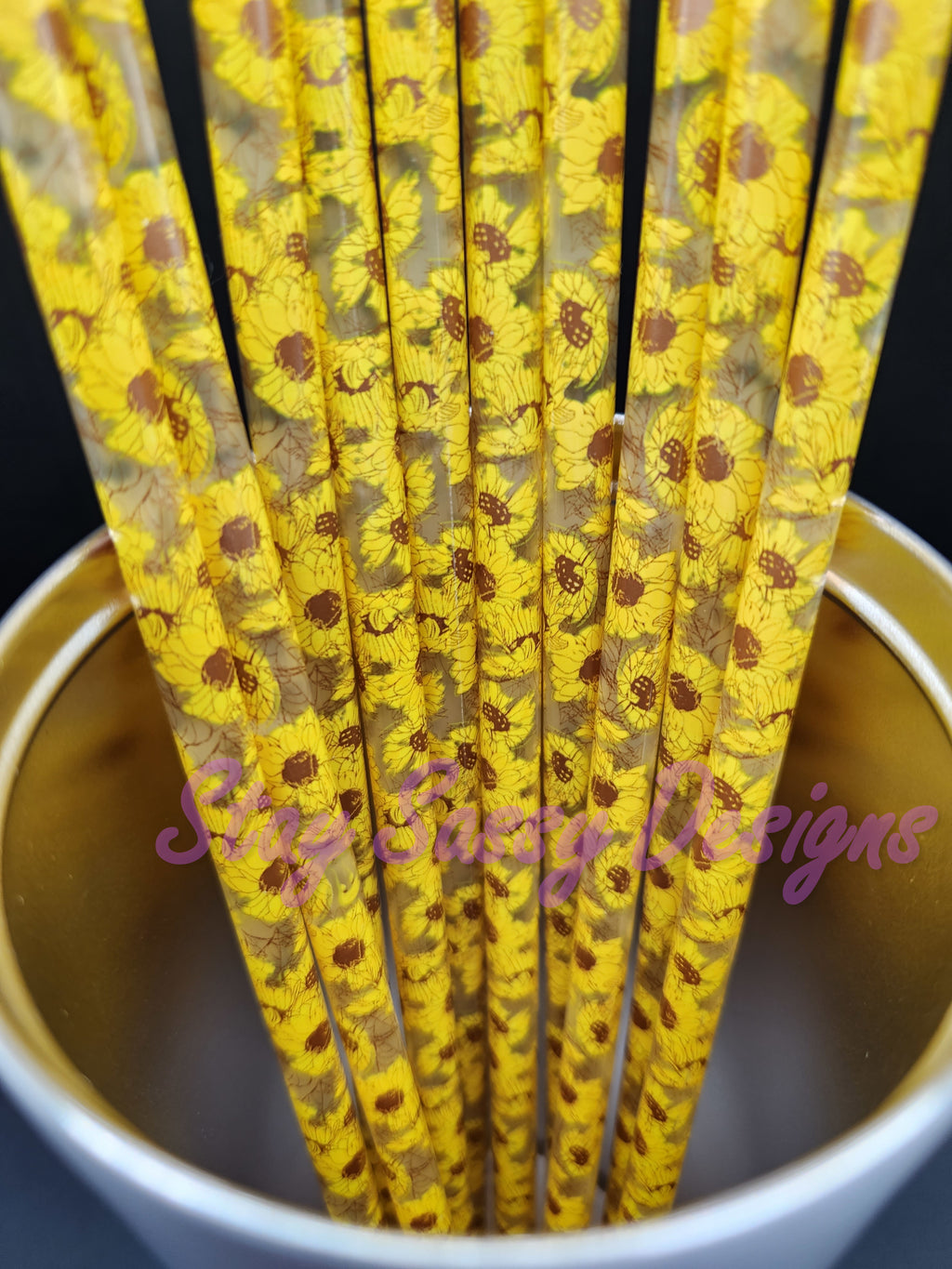 Sunflower Straw – Stay Sassy Designs