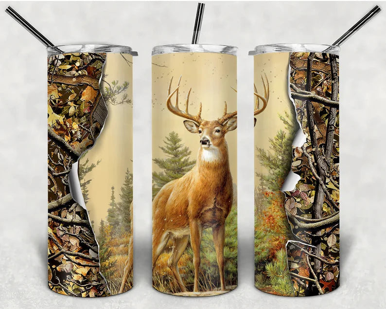 Scenic Buck Tumbler – Stay Sassy Designs